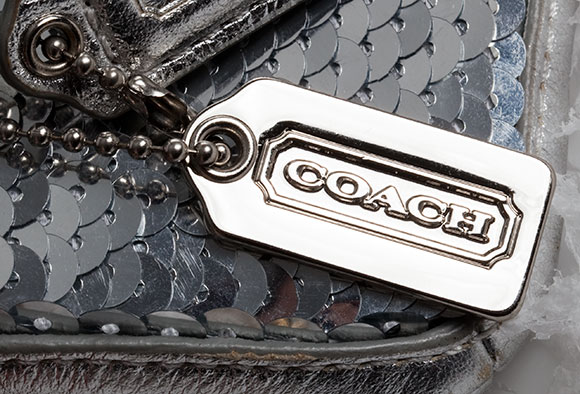 Authentic COACH: Coach Signature Embossed Large Wristlet